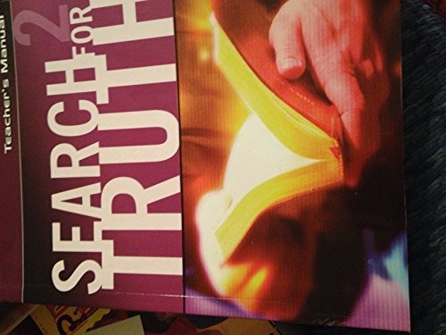 SEARCH FOR TRUTH 2, TEACHER'S By Jerry Twentier & Marcella Willhoite ...