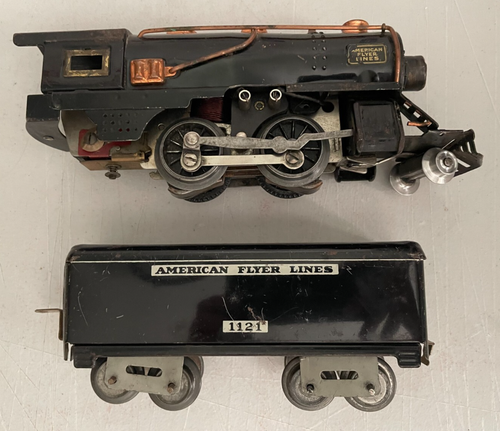 American Flyer Pre-War O Gauge Uncat Type XX Loco w/ Type XII Tender ...