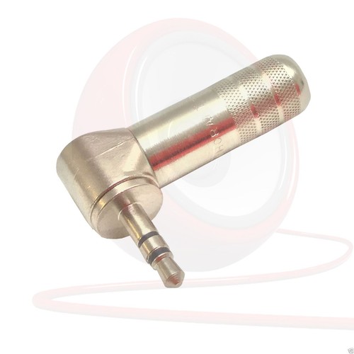 3.5mm Switchcraft Silver Right-Angled Mini Jack Connector | eBay