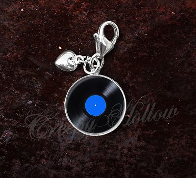 925 Sterling Silver Charm 33 1⁄3 rpm microgroove vinyl record LP | eBay