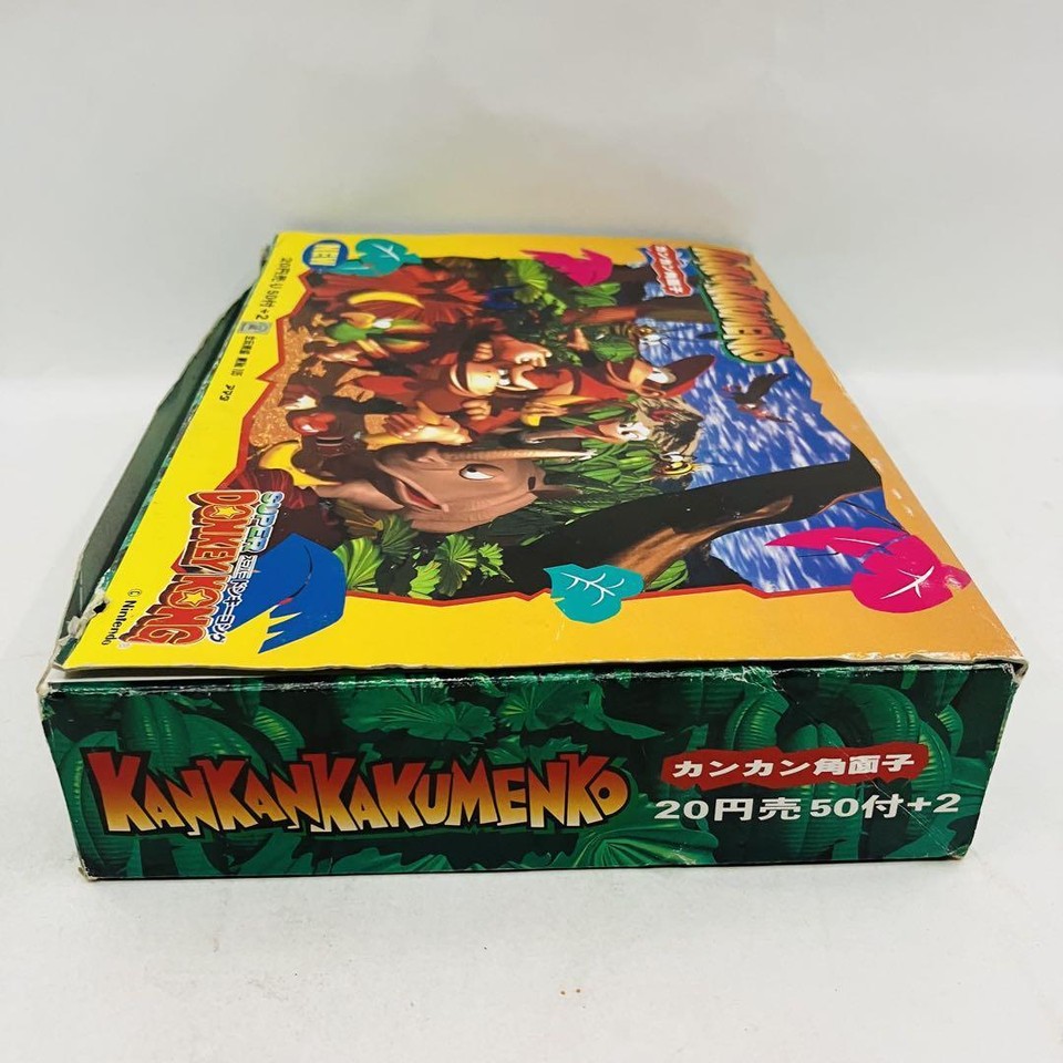 Nintendo SUPER DONKEY KONG KANKAN KAKU menko card AMADA BOX RARE | eBay