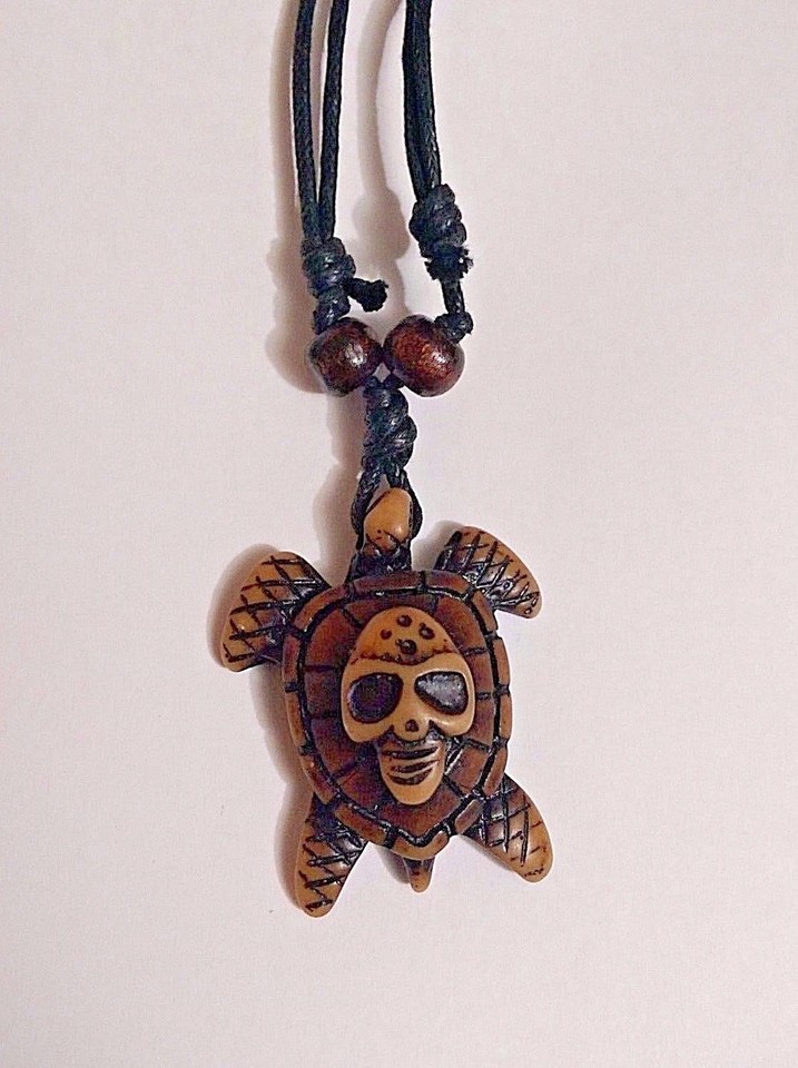 Over 30 STYLES Resin 1" to 2" TURTLES TORTOISES Pendant 18-34" Adj Cord ...