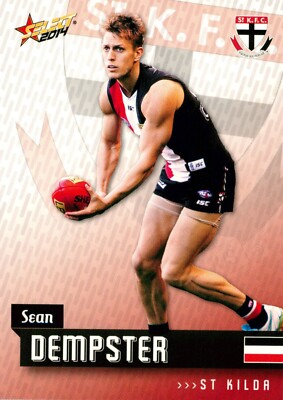 2014 ST KILDA SAINTS AFL Card SEAN DEMPSTER | eBay Australia