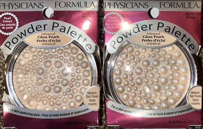 *2* Physicians Formula POWDER PALETTE Mineral Glow Pearls Beige Pearl ...