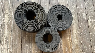 Antique Hit & Miss Gas Engine Small Tractor Machine Leather Belt 2.5, 3 ...