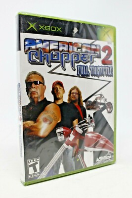 American Chopper 2: Full Throttle - Xbox - NEW/Sealed - Racing Game ...