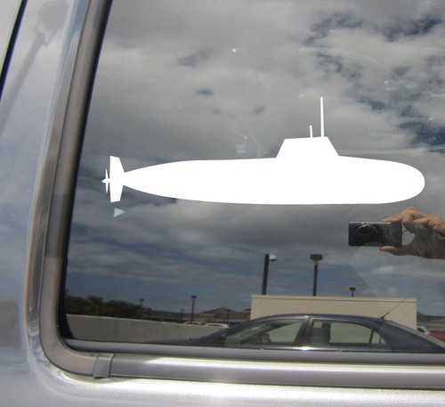 US Naval Submarine - Navy Attack Ballistic Car Window Vinyl Decal ...