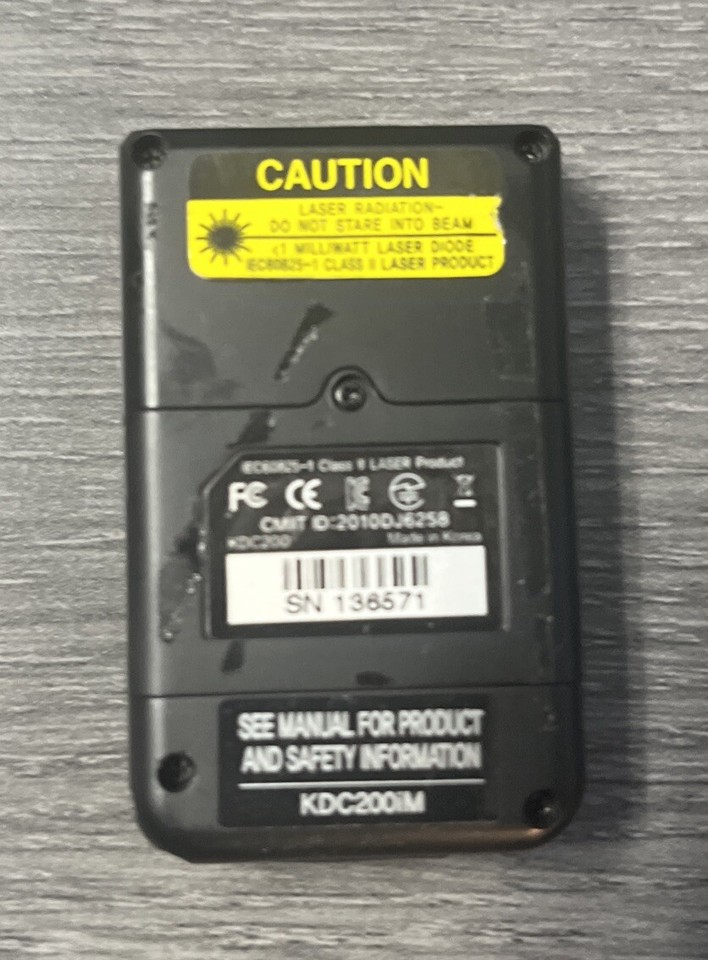 Koamtac Data Collector KDC200 KDC200iM Bluetooth Barcode Scanner (No ...