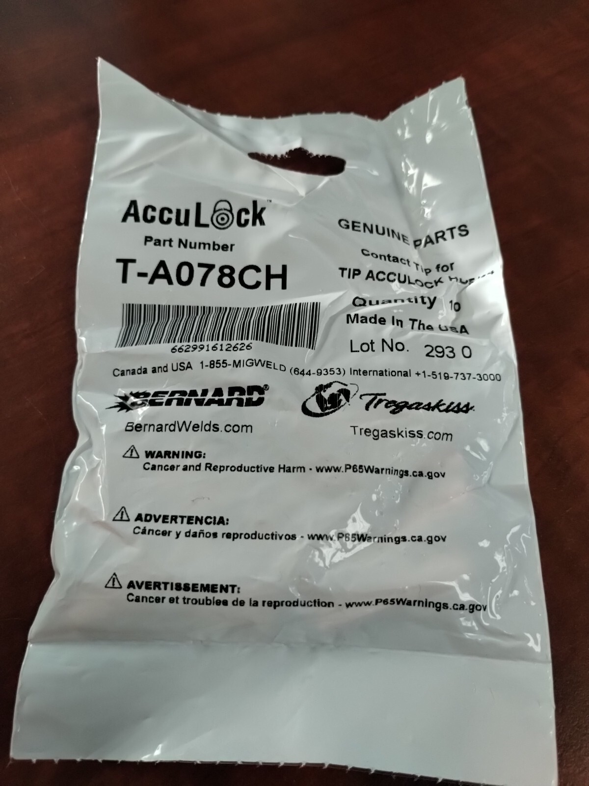 Miller T-A078CH Acculock Tips Pack Of 10 for sale online | eBay