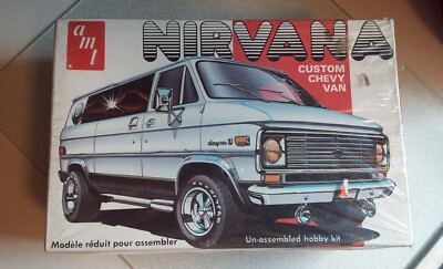 1975 AMT 1973 "Nirvana" Custom Chevy Van Model Kit BRAND NEW Sealed Box ...