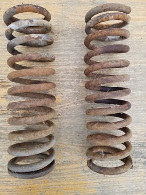 Coil Springs Front Pair 1953 53 1954 54 Chevy Chevrolet | eBay