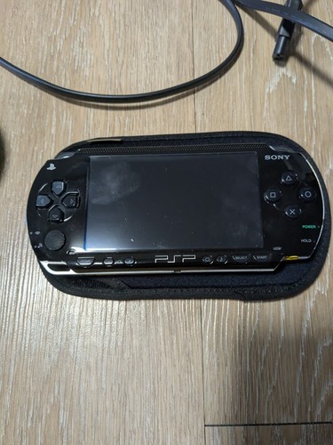 Sony Playstation Portable PSP-1001 Handheld Game System Black w ...