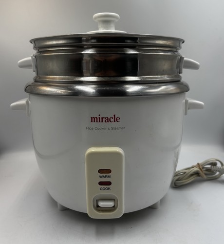 Miracle Exclusive ME81 Stainless Steel Rice Cooker And Steamer- Tested ...