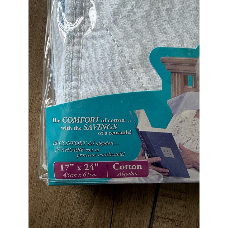 Quik Sorb Essential Medical Supply Reusable Underpad Protector 17x24 ...