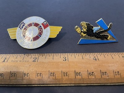 2 Flying Tiger Pins, Post WW II | eBay