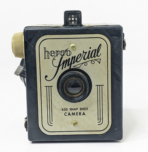 Vintage Herco Imperial 620 Snap Shot Box Camera Bakelite 1950s NOT ...