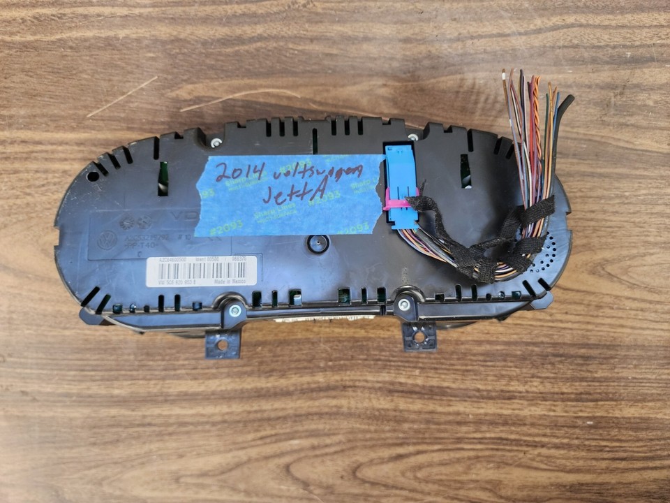 2014-2017 Volkswagen Jetta Speedometer KPH Instrument Cluster ...