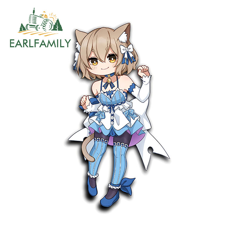 EARLFAMILY 5.1" Chibi Re Zero Felix Femboy Car Stickers Caravan Decals ...