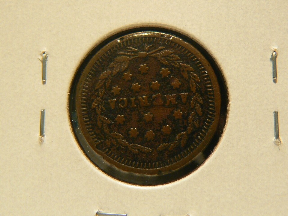 1864, Civil War Token ‘Liberty For All’, ‘America’ Nice Hard to Find CWT Token | eBay