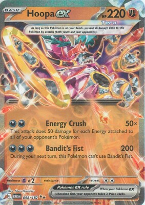 SV04: Paradox Rift #098/182 Hoopa ex | eBay