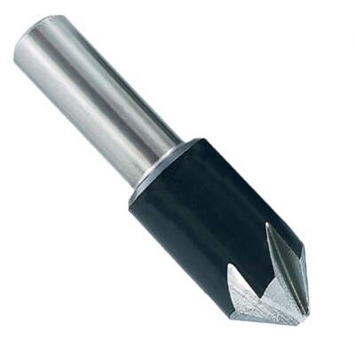 2" HSS 6Fl Chatterless Countersink - 82° | eBay