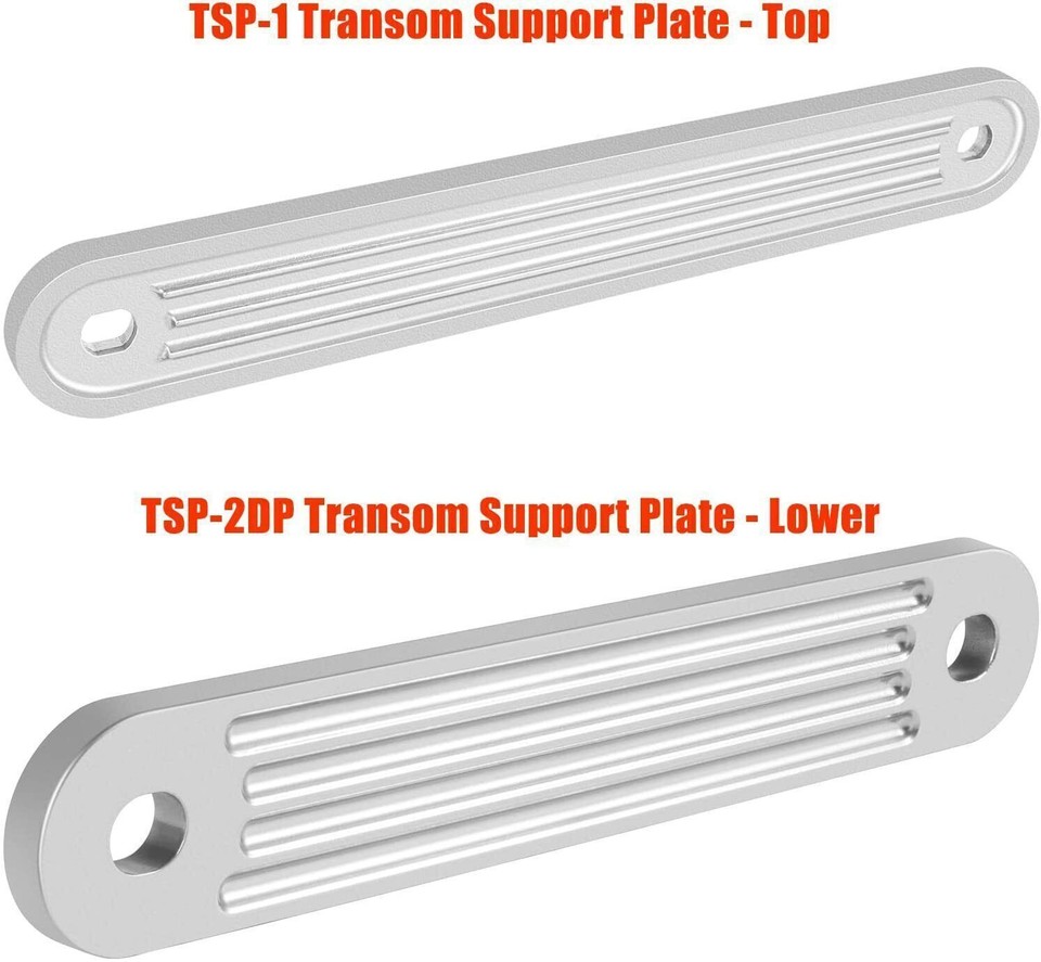 TSP-1 Marine Transom Support Plate TSP-2DP Support Plate Kit 15" X 2 ...