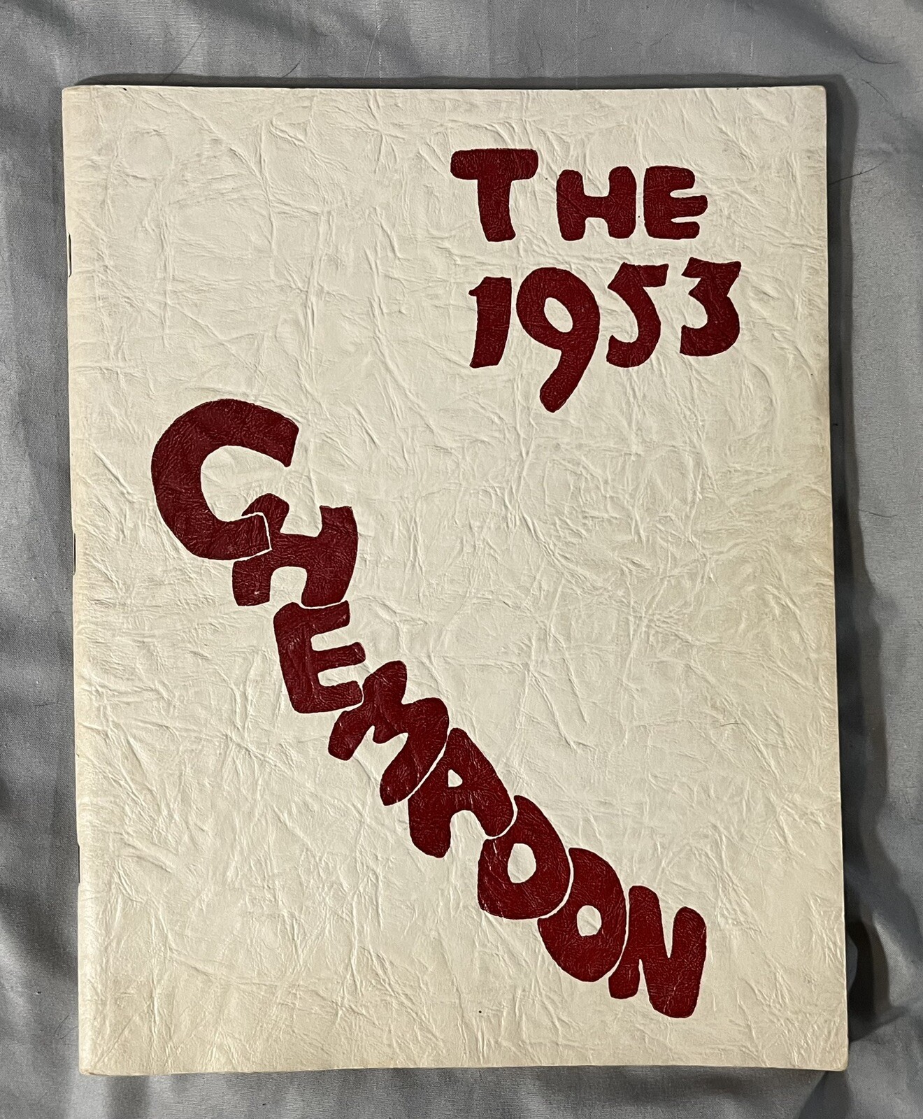 1953 Lebanon Earlville Poolville NY High School Yearbook Chemadon | eBay