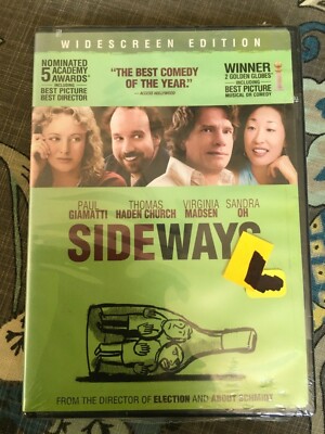 Sideways (DVD, 2009,Widescreen)NEW Authentic US RELEASE 24543175780| eBay