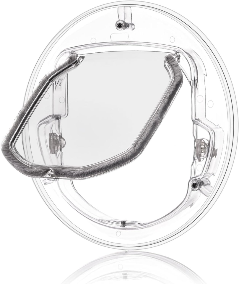 Cat Door, Transparent Pet Door Flap, Safety Pet Door with 4 Way Lock ...