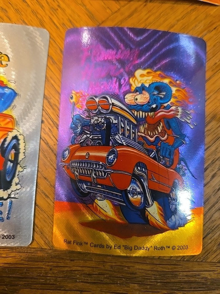Ed Roth Rat Fink Weirdos Hot Rod Trading Cards Stickers Lot of 10 | eBay