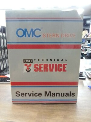 OMC LK Model Stern Drive Service Manual P/N 507280 Complete Set | eBay