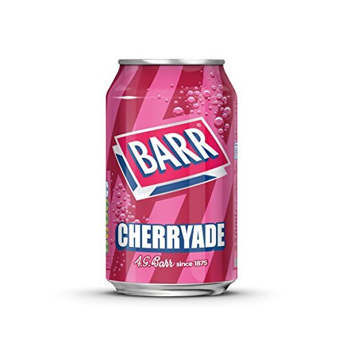 BARR since 1875, Cherryade, No Sugar Cherry Flavoured Fizzy Drink Cans ...