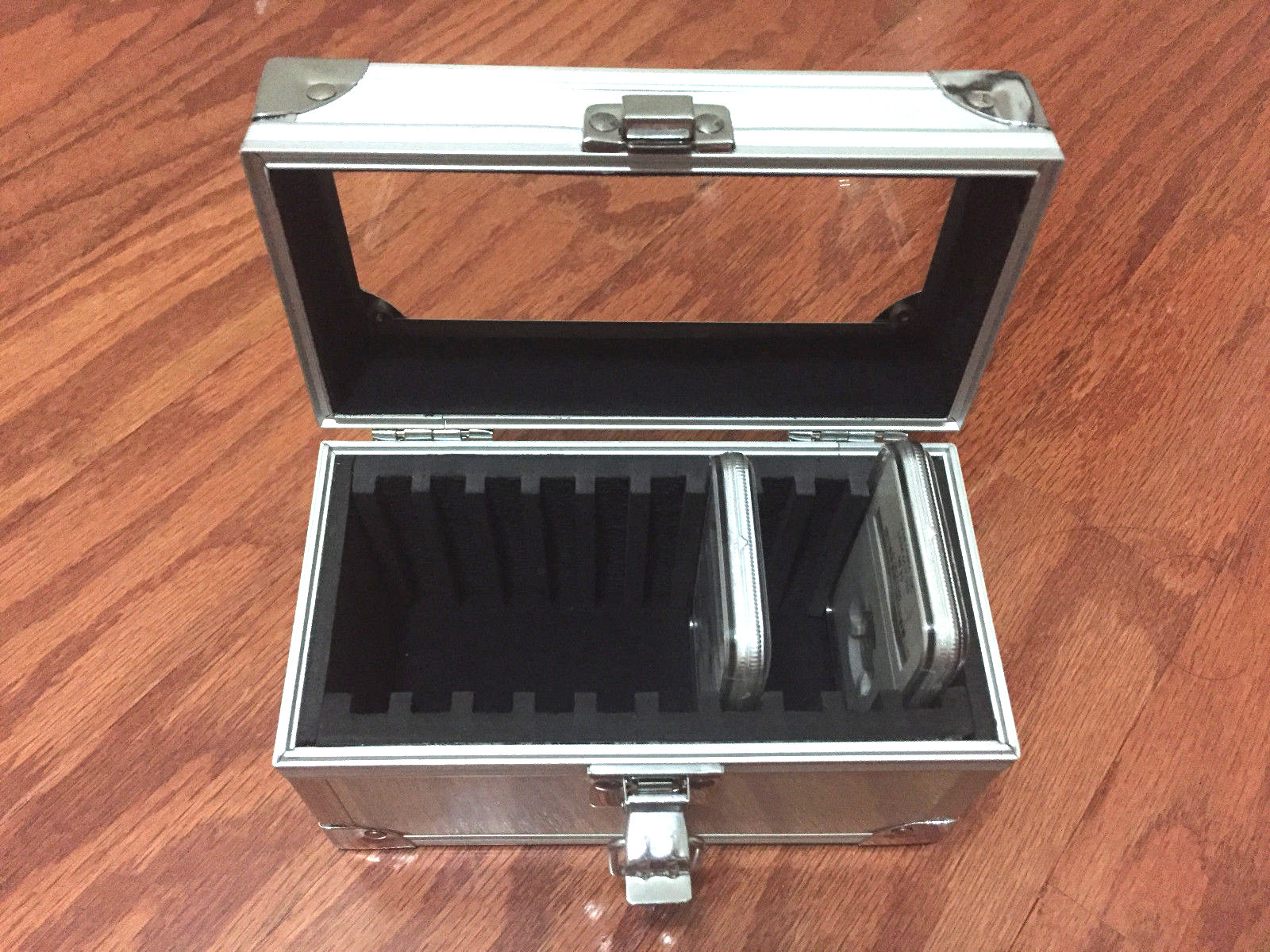 Aluminum Storage & Display Box Case Holds 10 PCGS NGC ANACS Coin ...