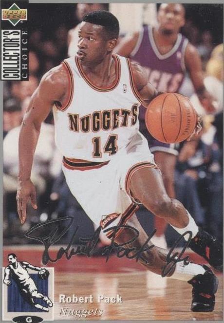 1994-95 Upper Deck Collector's Choice - Robert Pack #136 Silver Foil ...