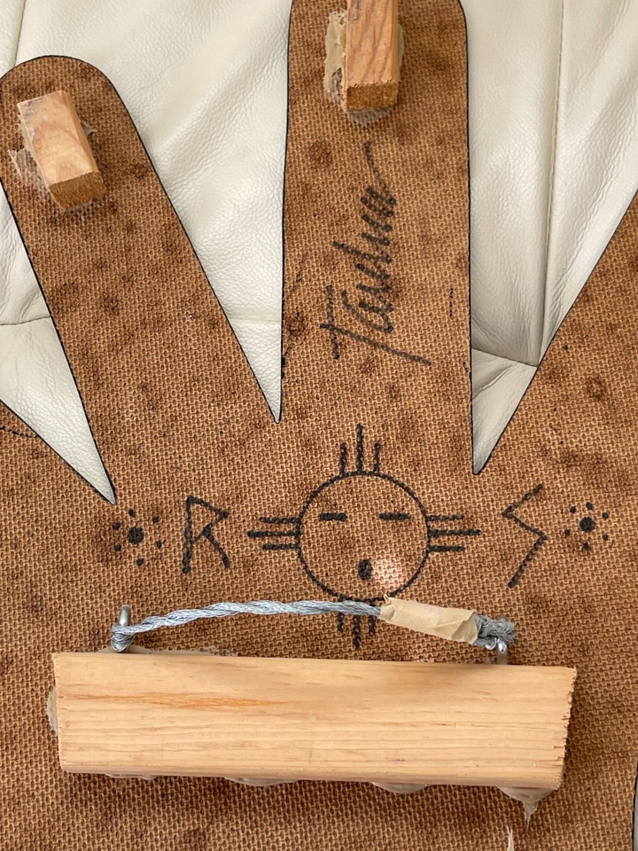 Vintage Tavlos 1996 Kachina Gimme Five Series Art Painting on Board | eBay