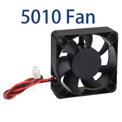 50mm 5cm 50 x 50 x 15mm 2 Pin 5 12 24 Volt PC case Fan Cooling 5015 3D ...