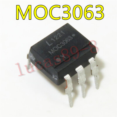 100PCS MOC3063 DIP-6 Driver Output Optocoupler IC | eBay