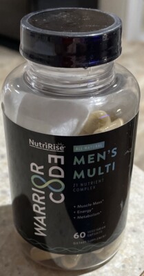 Warrior Code, Men’s Multi 21 Nutrient Complex, 60 Caps | eBay