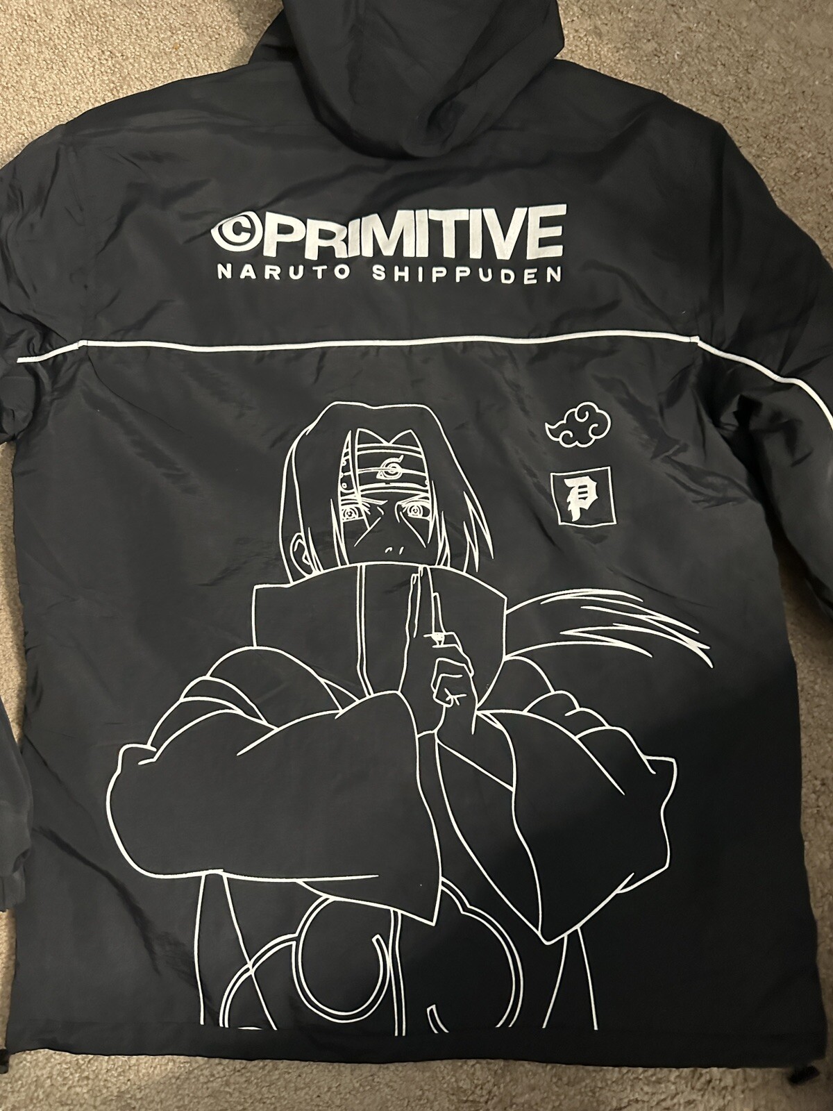 Primitive X Naruto Shippuden Windbreaker Jacket Adul… - Gem