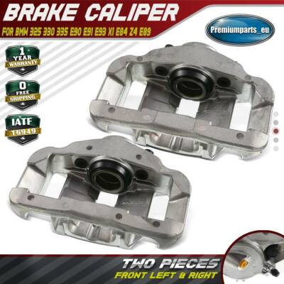 2x Brake Calipers for BMW Front 325 330 335 E90 E91 E93 X1 E84 Z4 ...