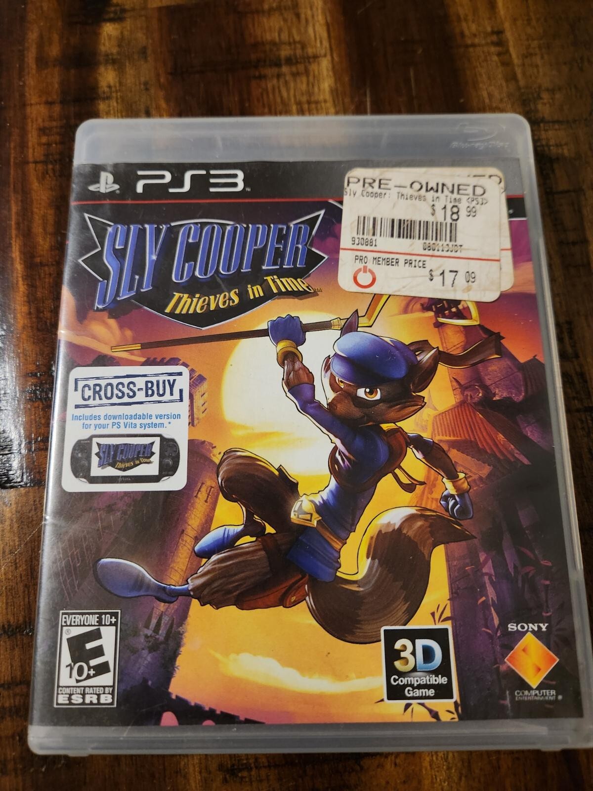 Sly Cooper: Thieves in Time (Sony PlayStation 3, 2013) Game And Case ...