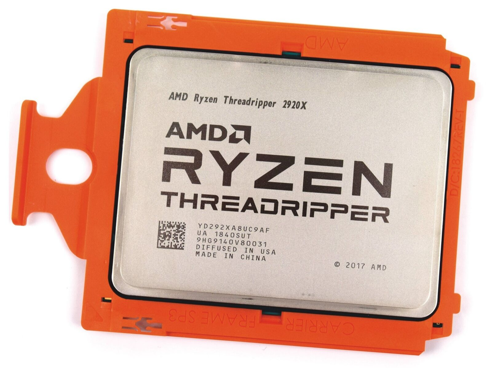 ASUS PRIME X399-A sTR4 Motherboard & AMD Threadripper 2920X 12 Core CPU ...