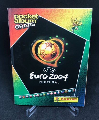 2004 Panini UEFA Euro Portugal Pocket Mini Sticker Album! No Stickers ...