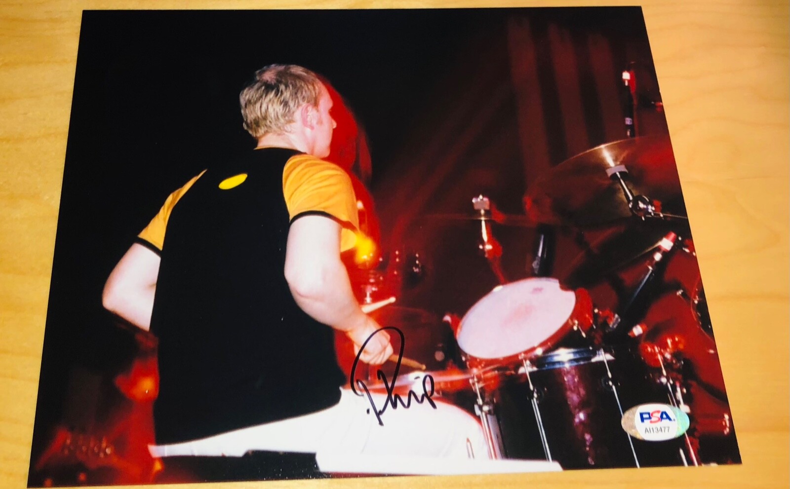 Phil Philip Selway Radiohead Drummer Ok Computer The Bends Signed 8x10 ...