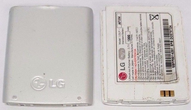 LG FUSIC and LX550 LI-ION 800mAh Cellular Battery for sale online | eBay