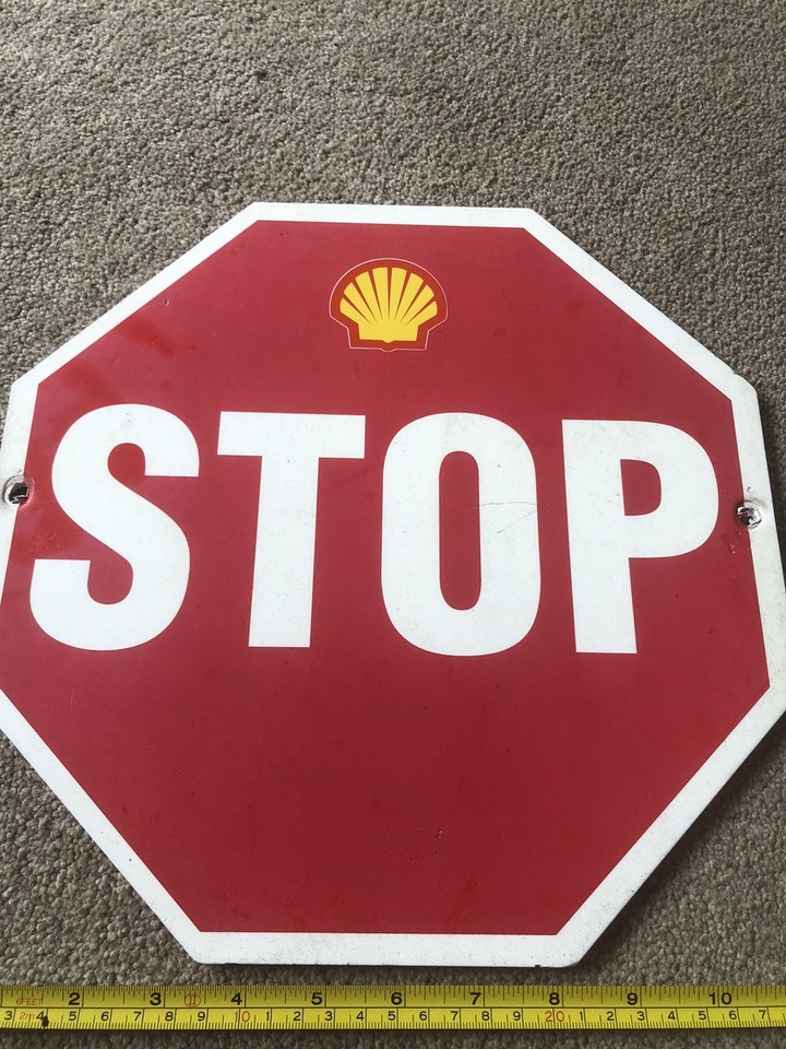 Old Shell Oil Signs | eBay UK