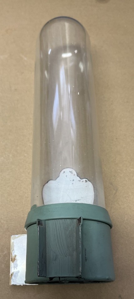 Rare Vintage 1930 Deco Vortex Glass Cup Dispenser Wall Mount for ...