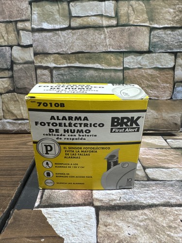 First Alert BRK 7010B Hardwired Smoke Alarm Photoelectric Detector | eBay