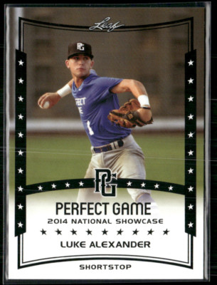 Luke Alexander 2014 Leaf Perfect Game #200 | eBay