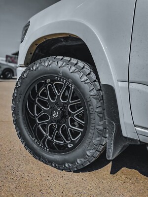 Revenge Offroad RV-206 20x10 -19 Black Milled With 275/55R20 Venom ...